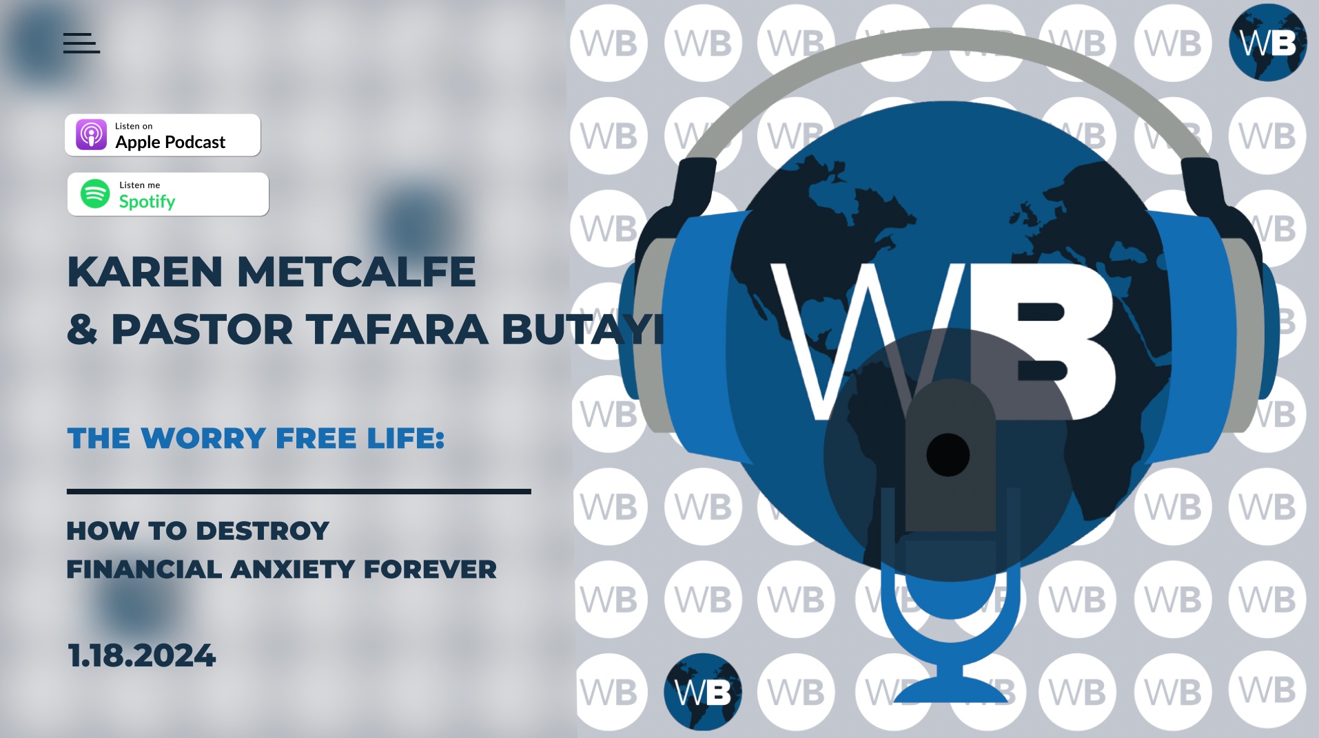The Worry Free Life: How to Destroy Financial Anxiety Forever | WealthBuilders